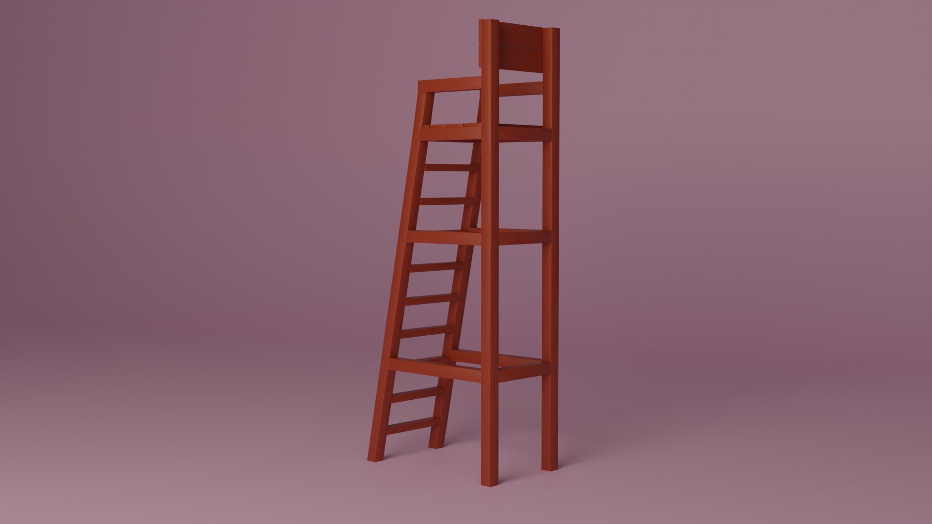 3D Beach Guard Tower Model - TurboSquid 1916312