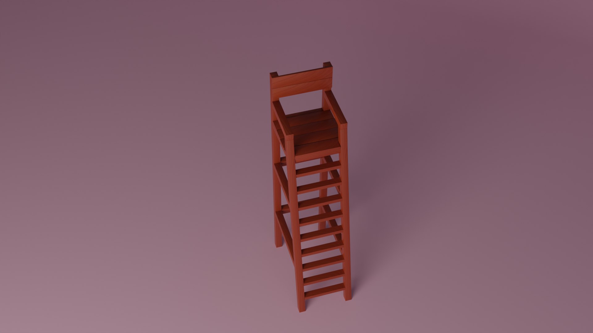 3D Beach Guard Tower Model - TurboSquid 1916312