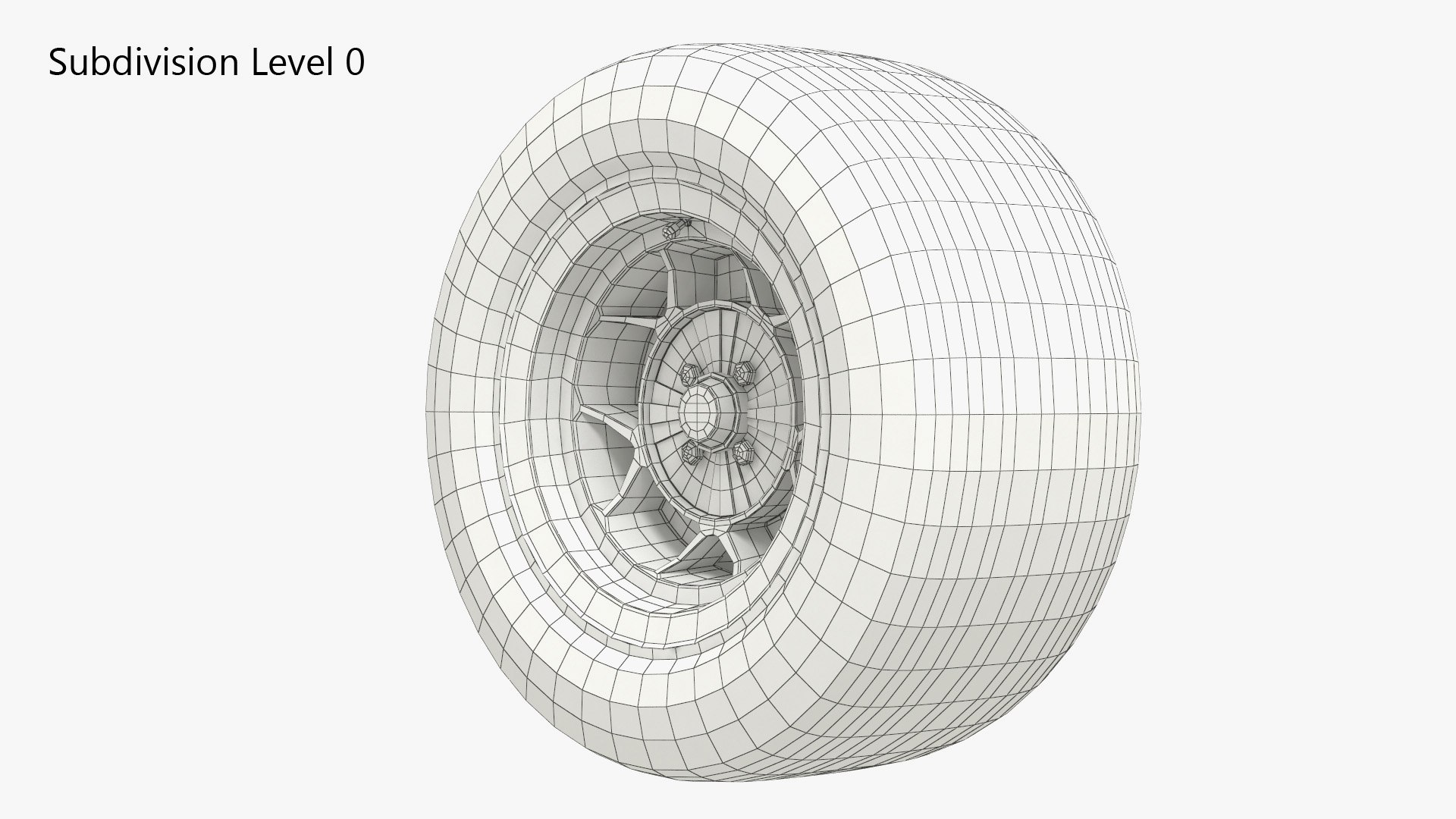 Classic Car Rim 3D Model - TurboSquid 1917151