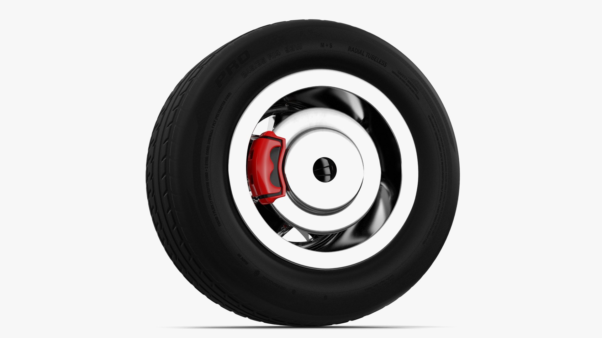 Classic Car Rim 3D Model - TurboSquid 1917151