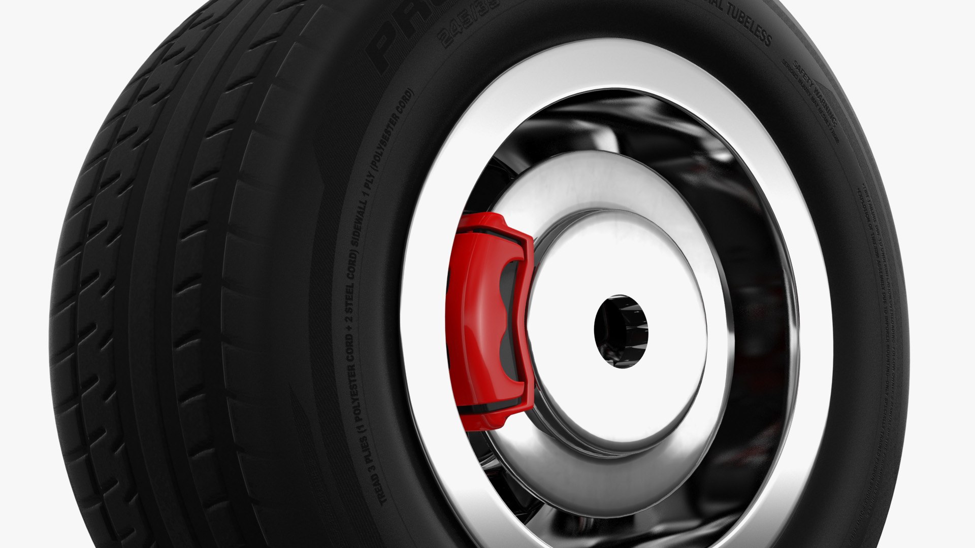 Classic Car Rim 3D Model - TurboSquid 1917151