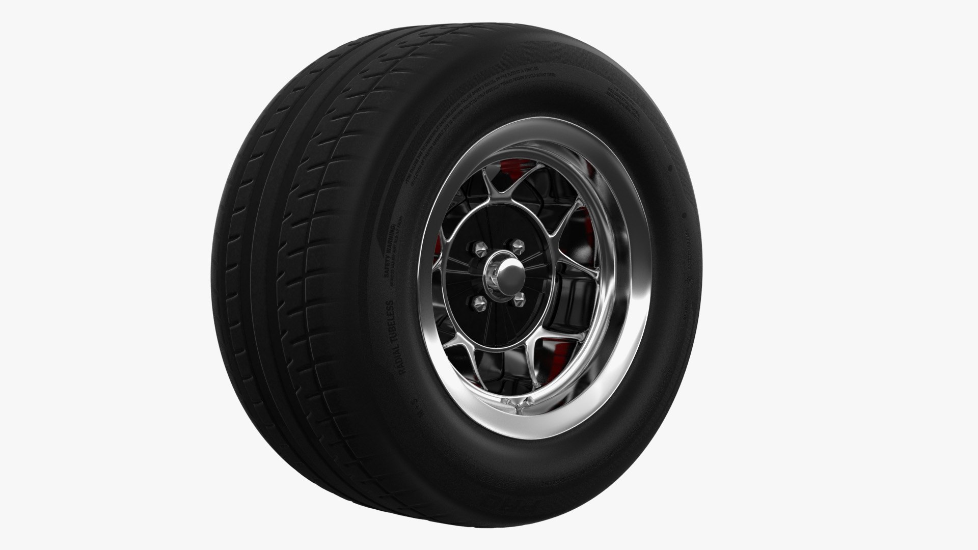 Classic Car Rim 3D Model - TurboSquid 1917151