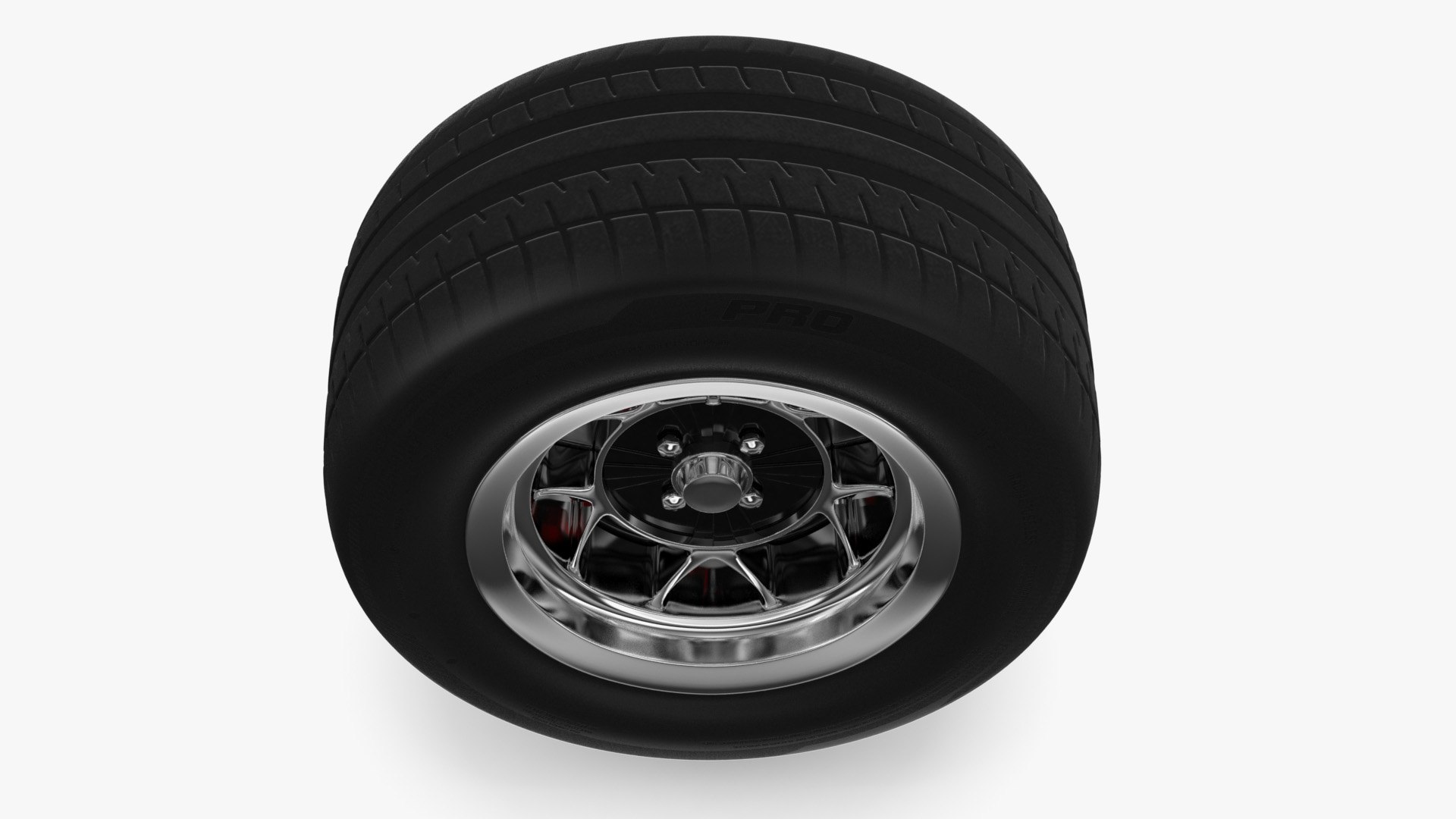 Classic Car Rim 3D Model - TurboSquid 1917151