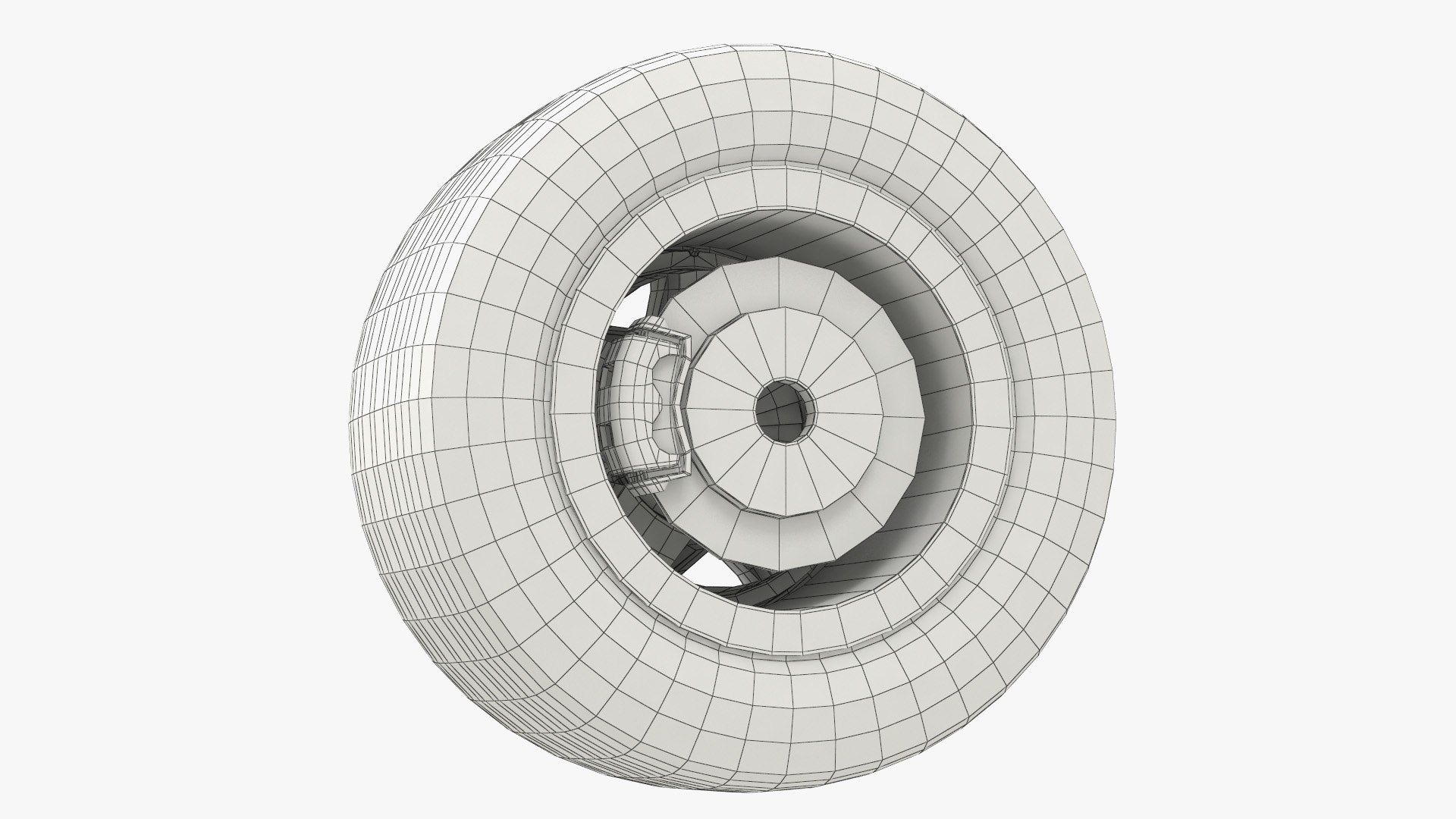 Classic Car Rim 3D model - TurboSquid 1917151