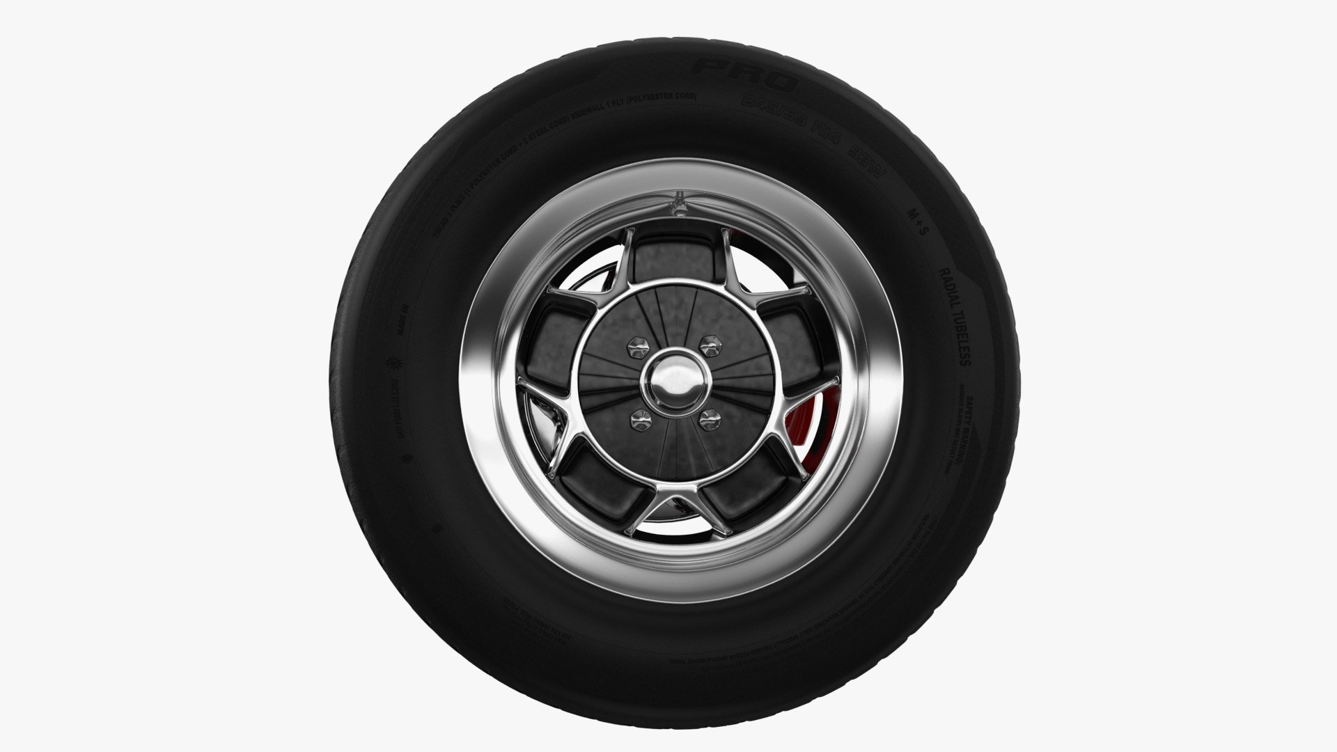 Classic Car Rim 3D Model - TurboSquid 1917151