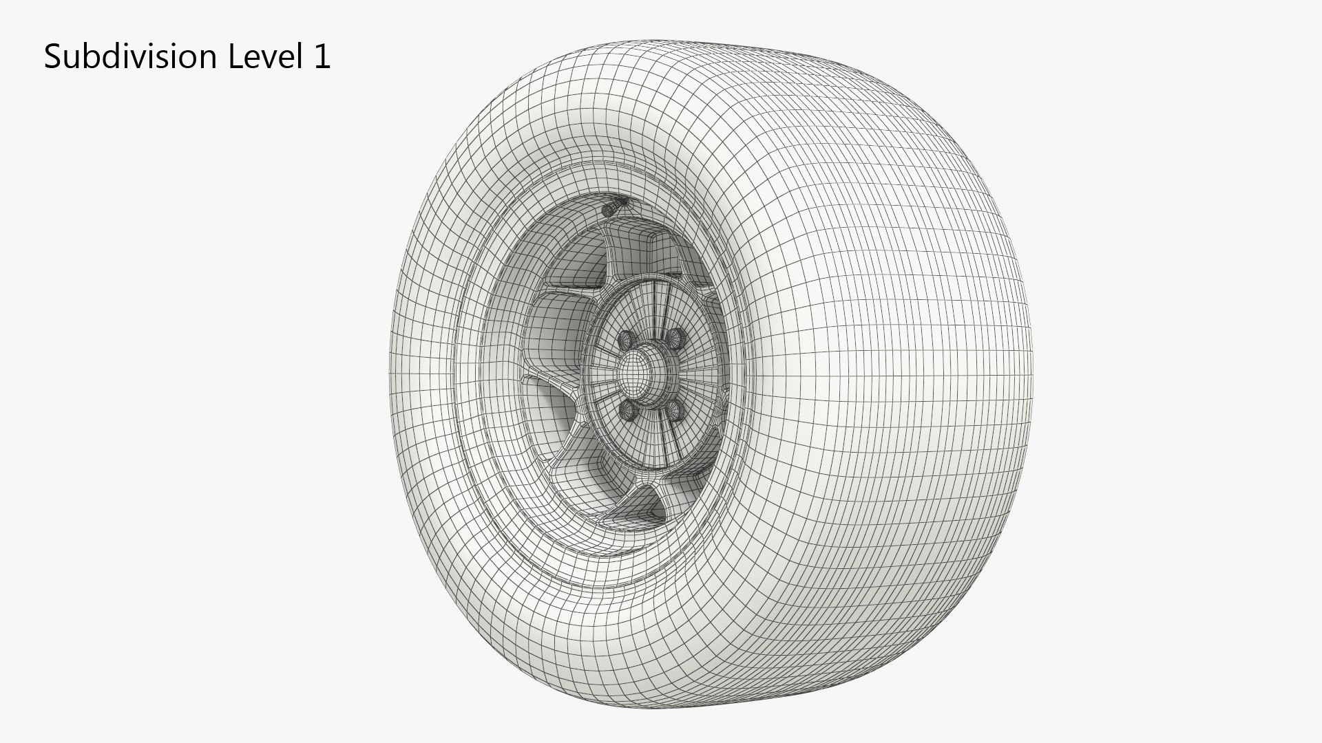 Classic Car Rim 3D Model - TurboSquid 1917151