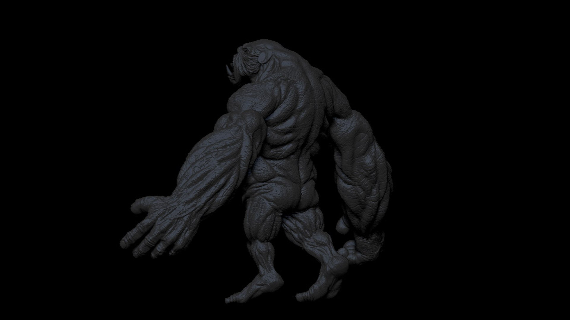 3d Model Creature Monster