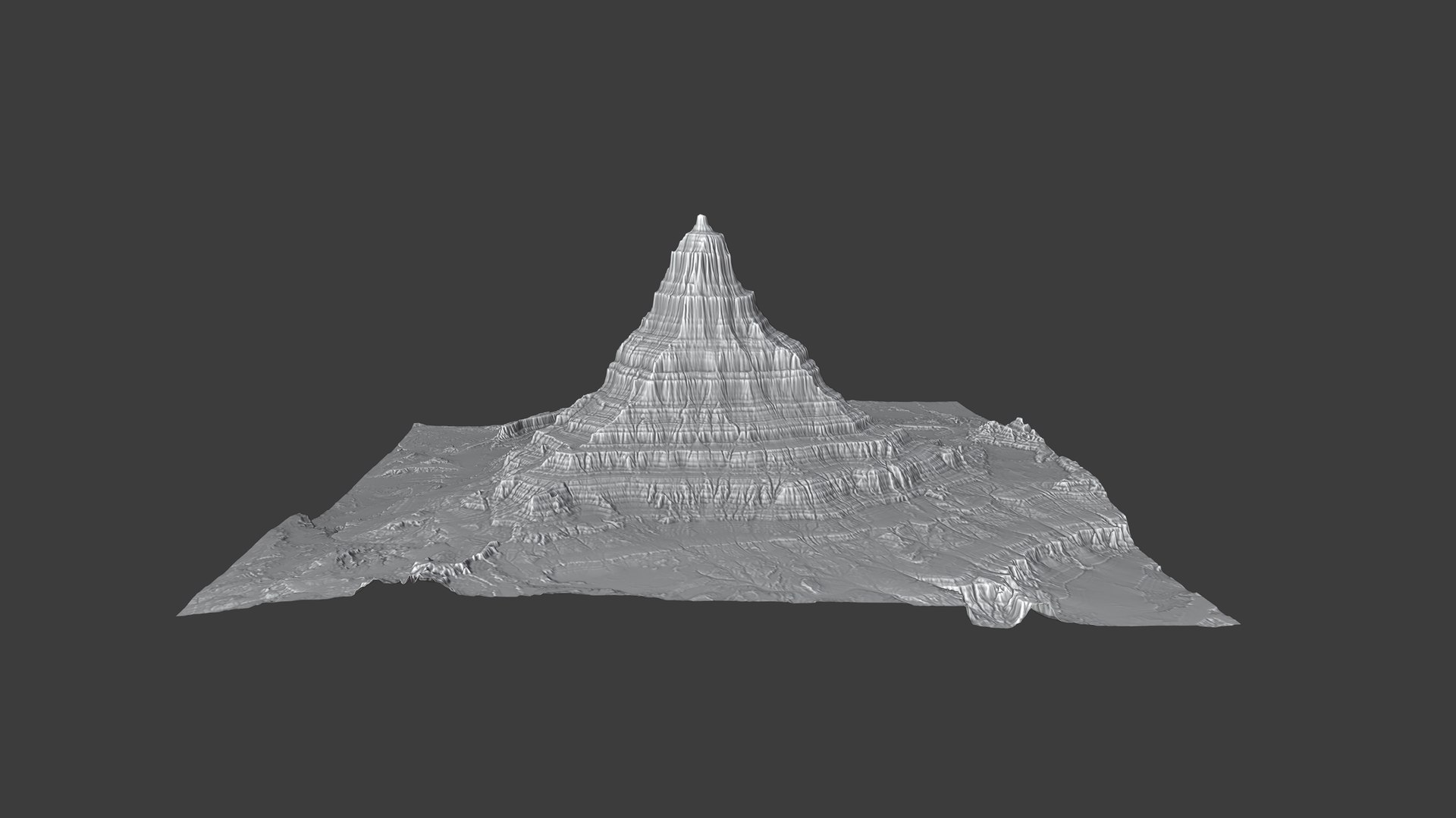 3D 8K Detailed Cliff Landscape - TurboSquid 1816951