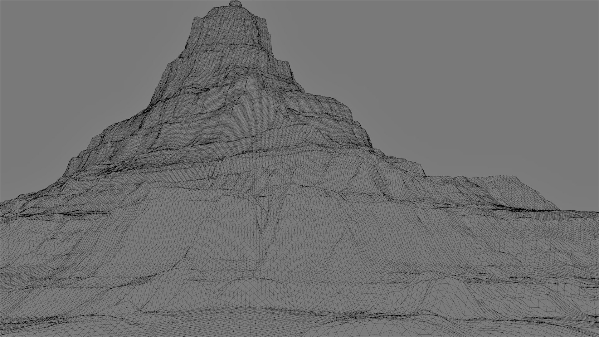 3D 8K Detailed Cliff Landscape - TurboSquid 1816951