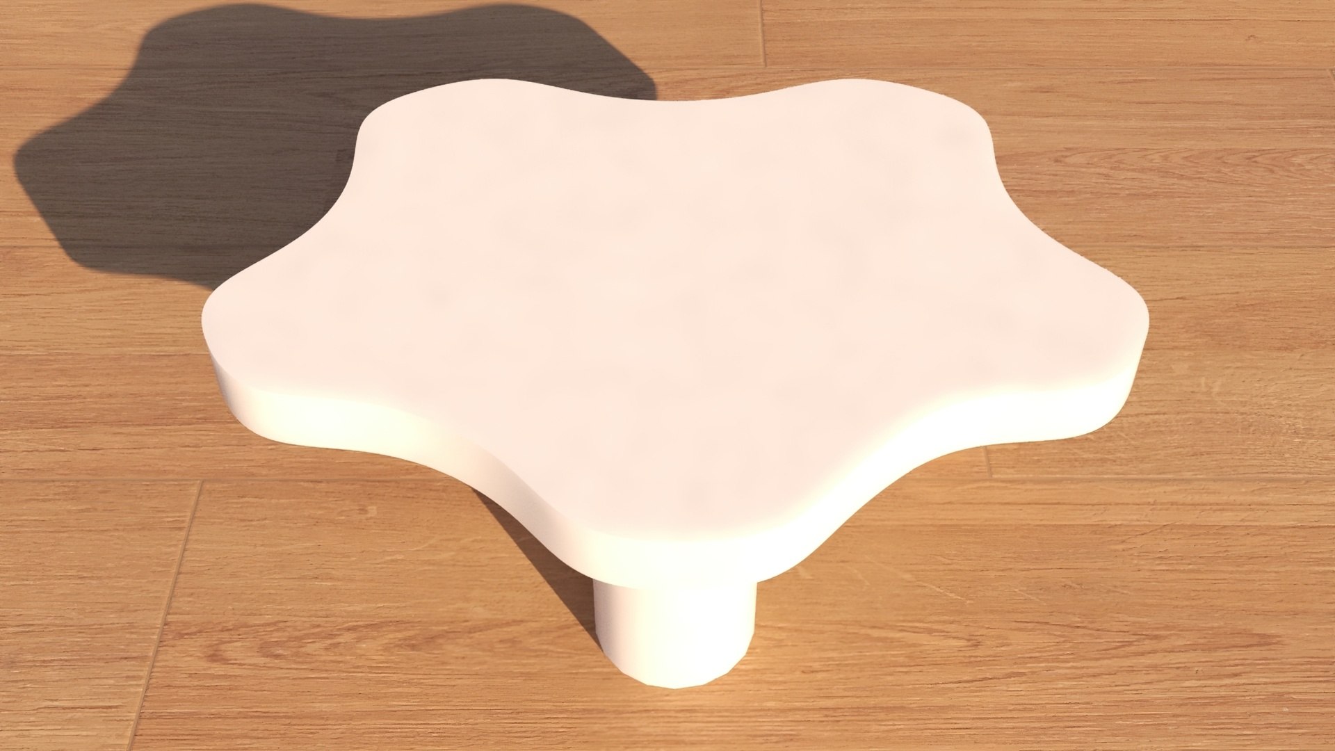 Cloud Blob Table 3D Model - TurboSquid 2024917
