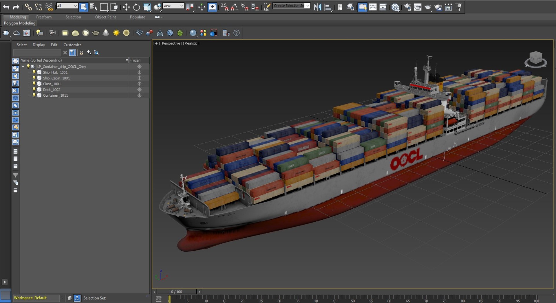 3D Cargo Container Ship 300m Model - TurboSquid 2281997