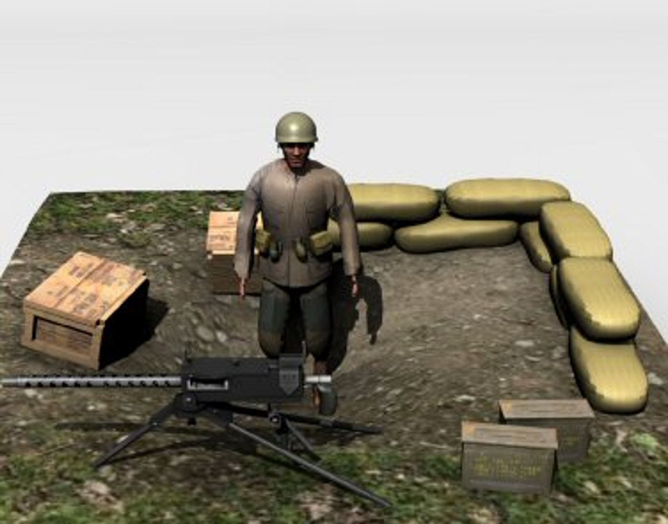 3ds ww2 military set 2