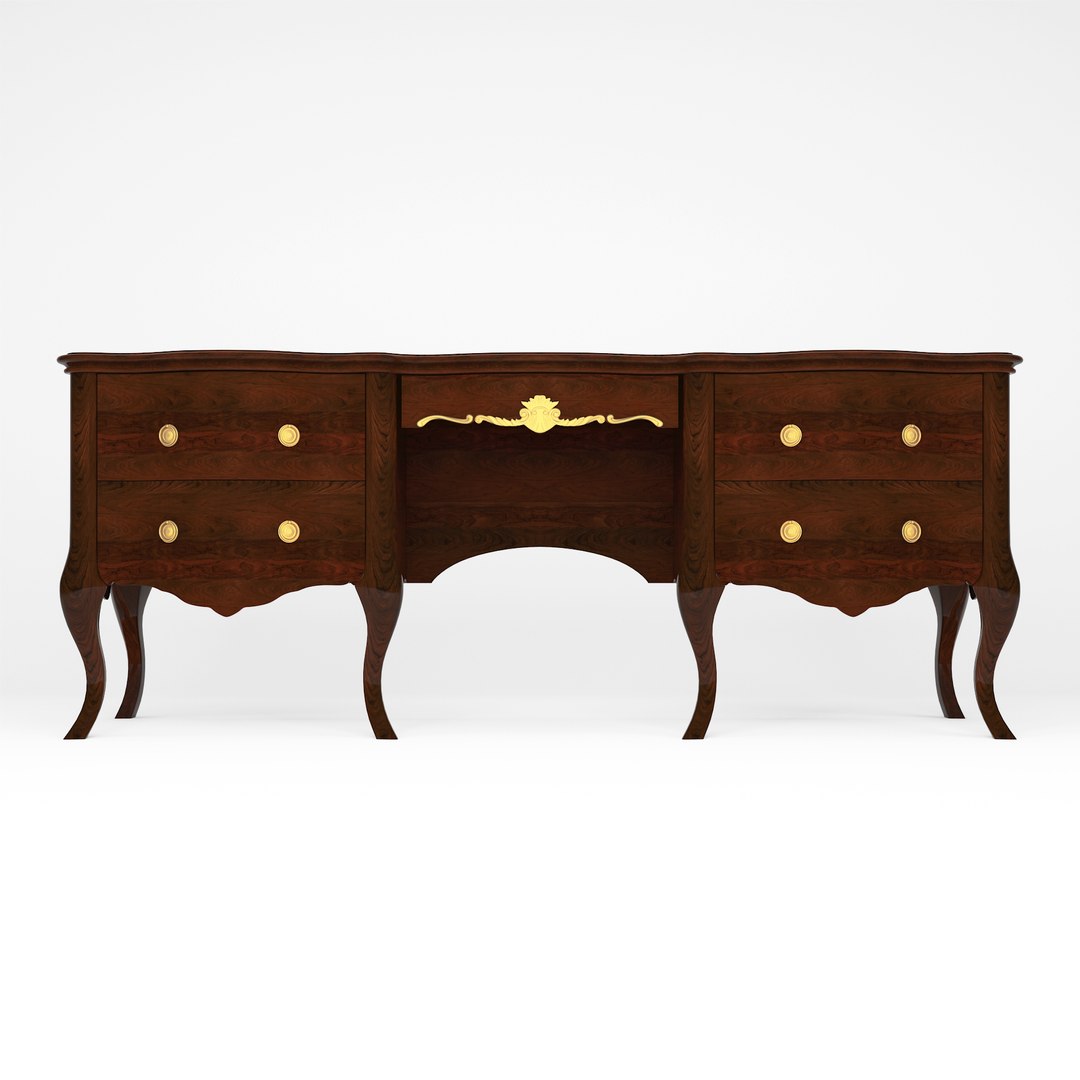 Classic Makeup Table 3D - TurboSquid 2177068