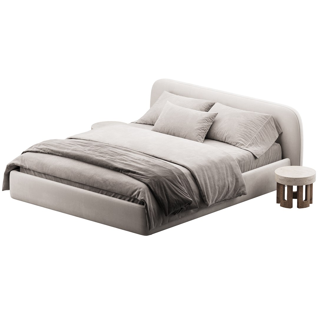 3D Model BELIZE BED - TurboSquid 2519570