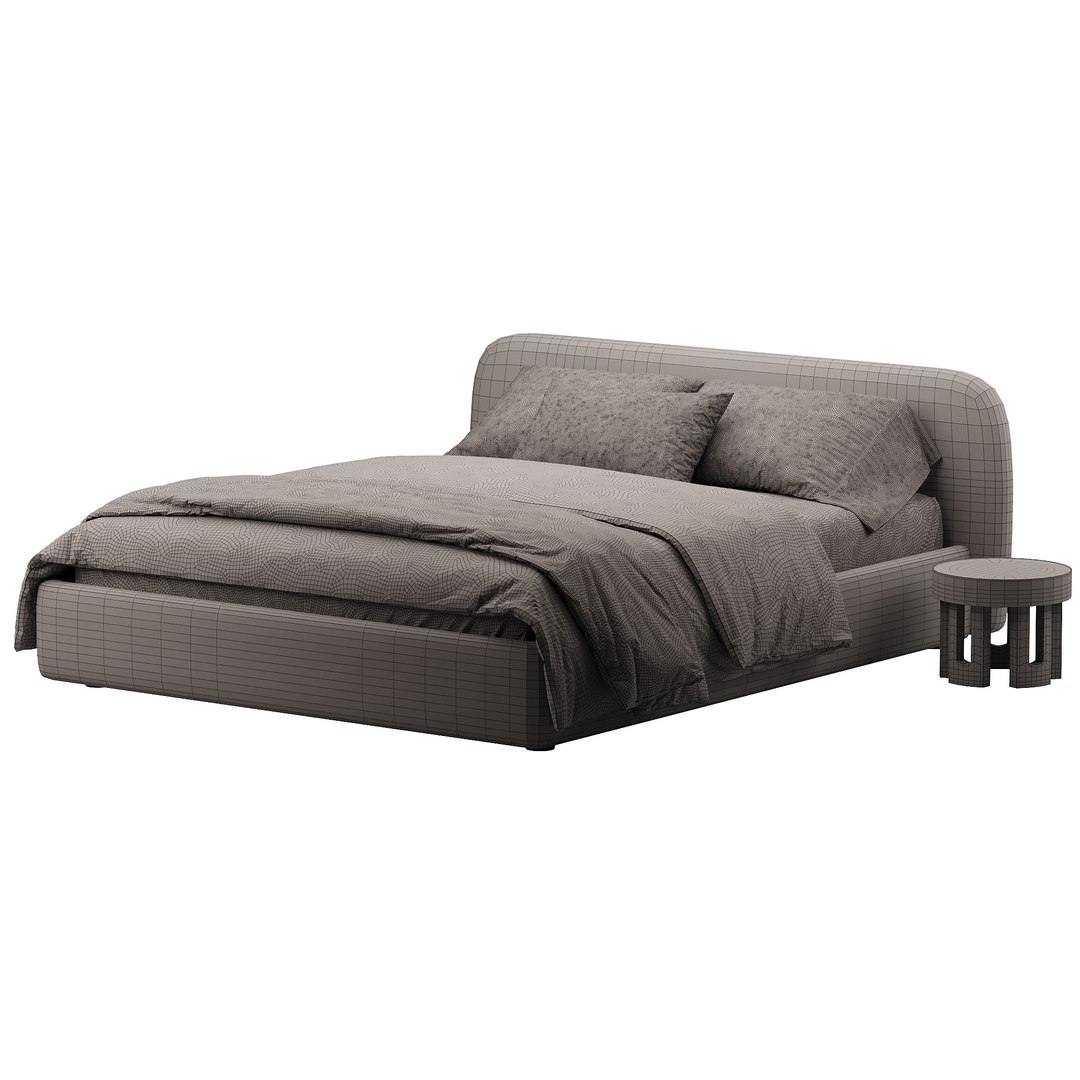 3D Model BELIZE BED - TurboSquid 2519570