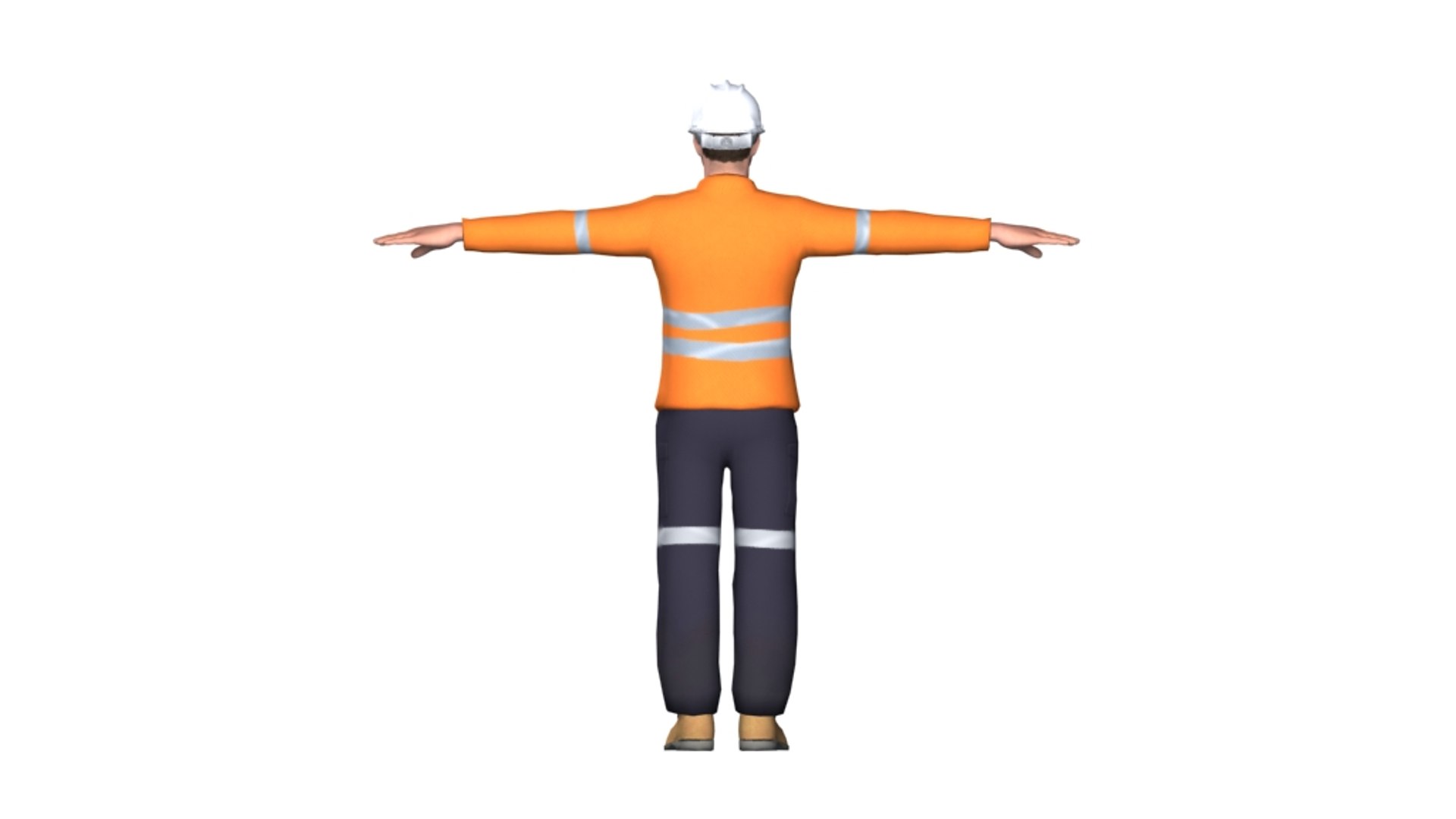 Mining Construction Worker 3D Model - TurboSquid 1375821