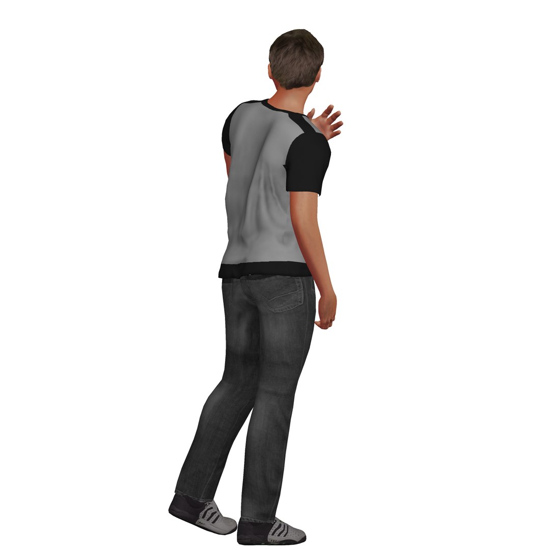 3D Adult Man Injured Character - TurboSquid 1651043