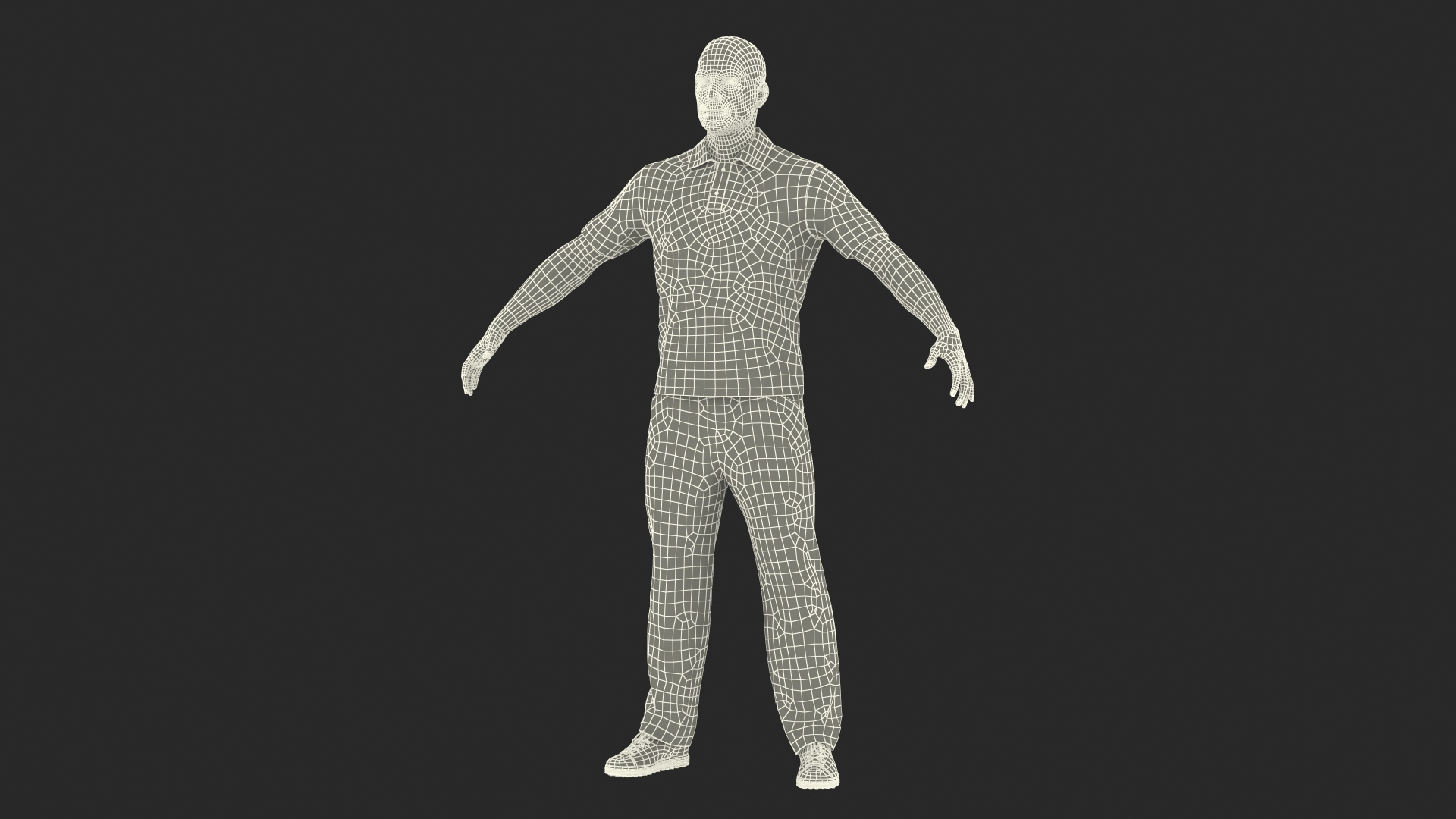 Man casual style fur 3D model - TurboSquid 1529594
