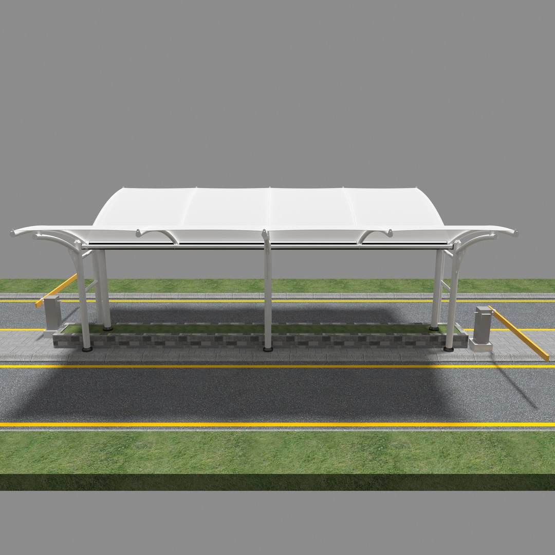 Membrane Canopy 1 3D Model - TurboSquid 1634705