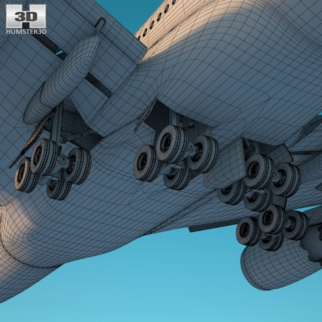 Boeing 747 8i 3D - TurboSquid 1261295