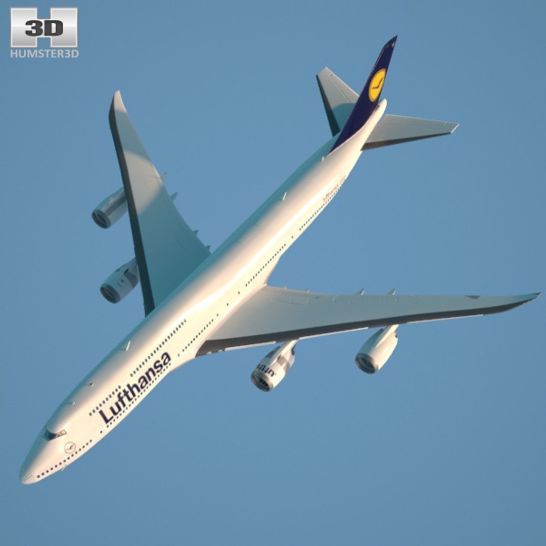 Boeing 747 8i 3D - TurboSquid 1261295