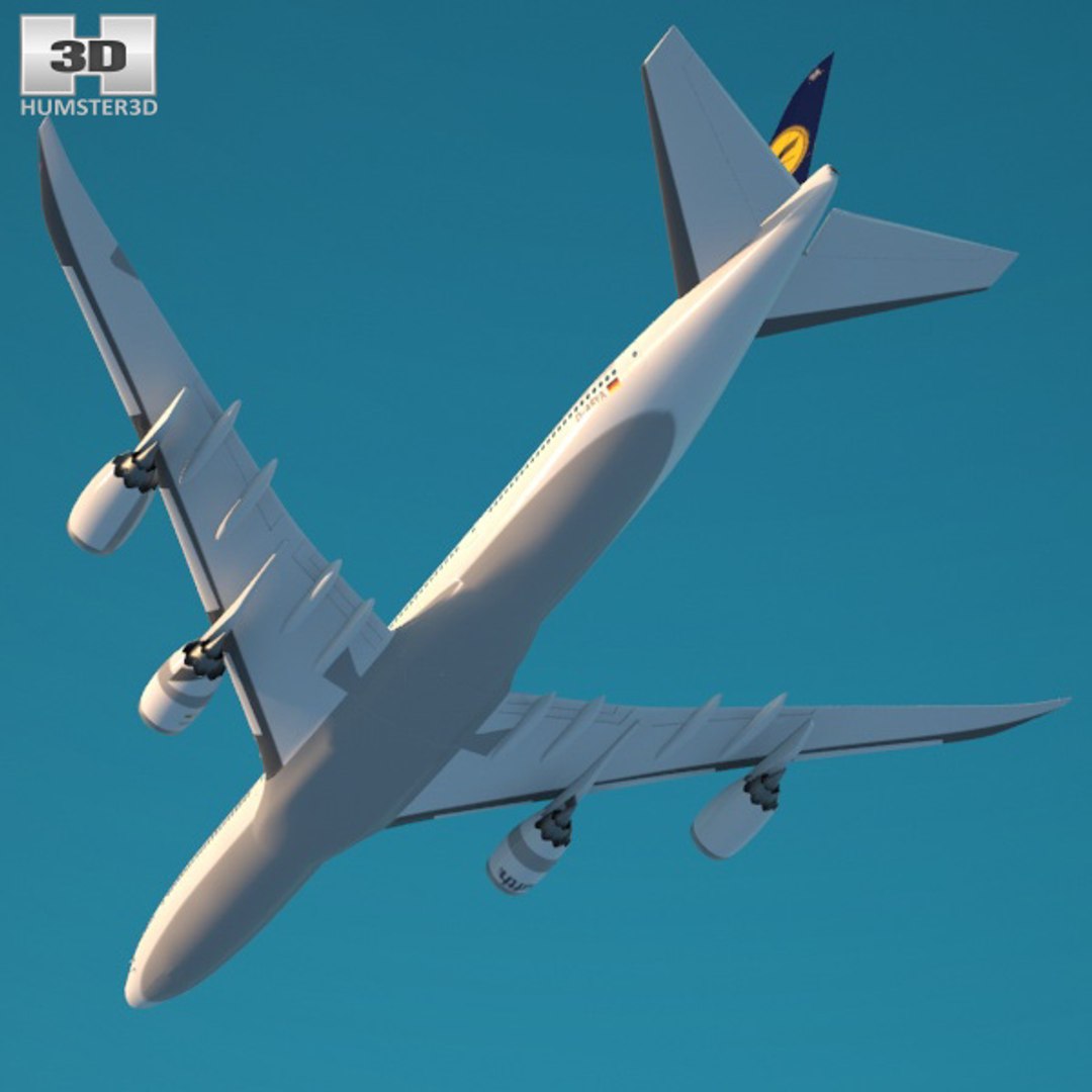 Boeing 747 8i 3D - TurboSquid 1261295