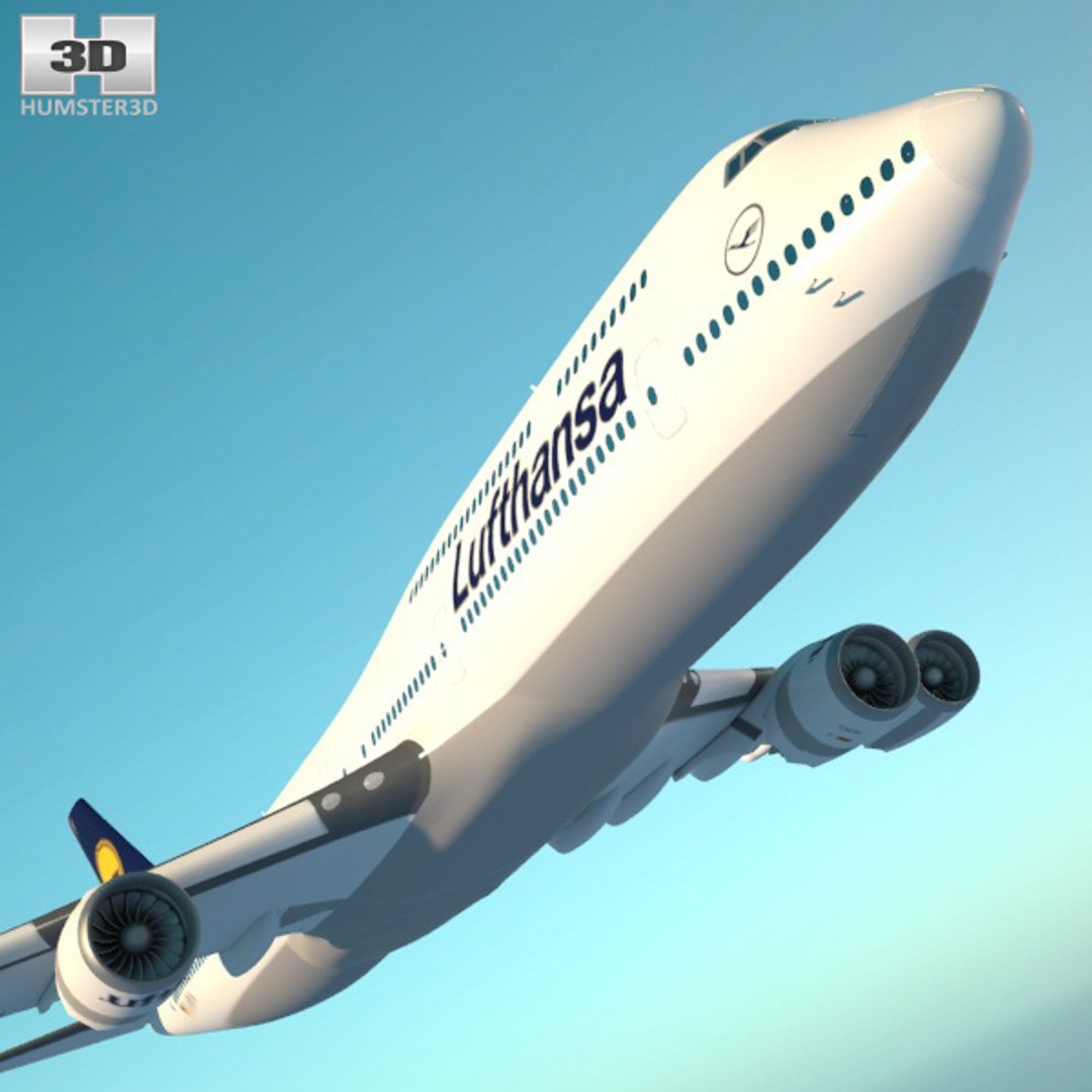 Boeing 747 8i 3D - TurboSquid 1261295