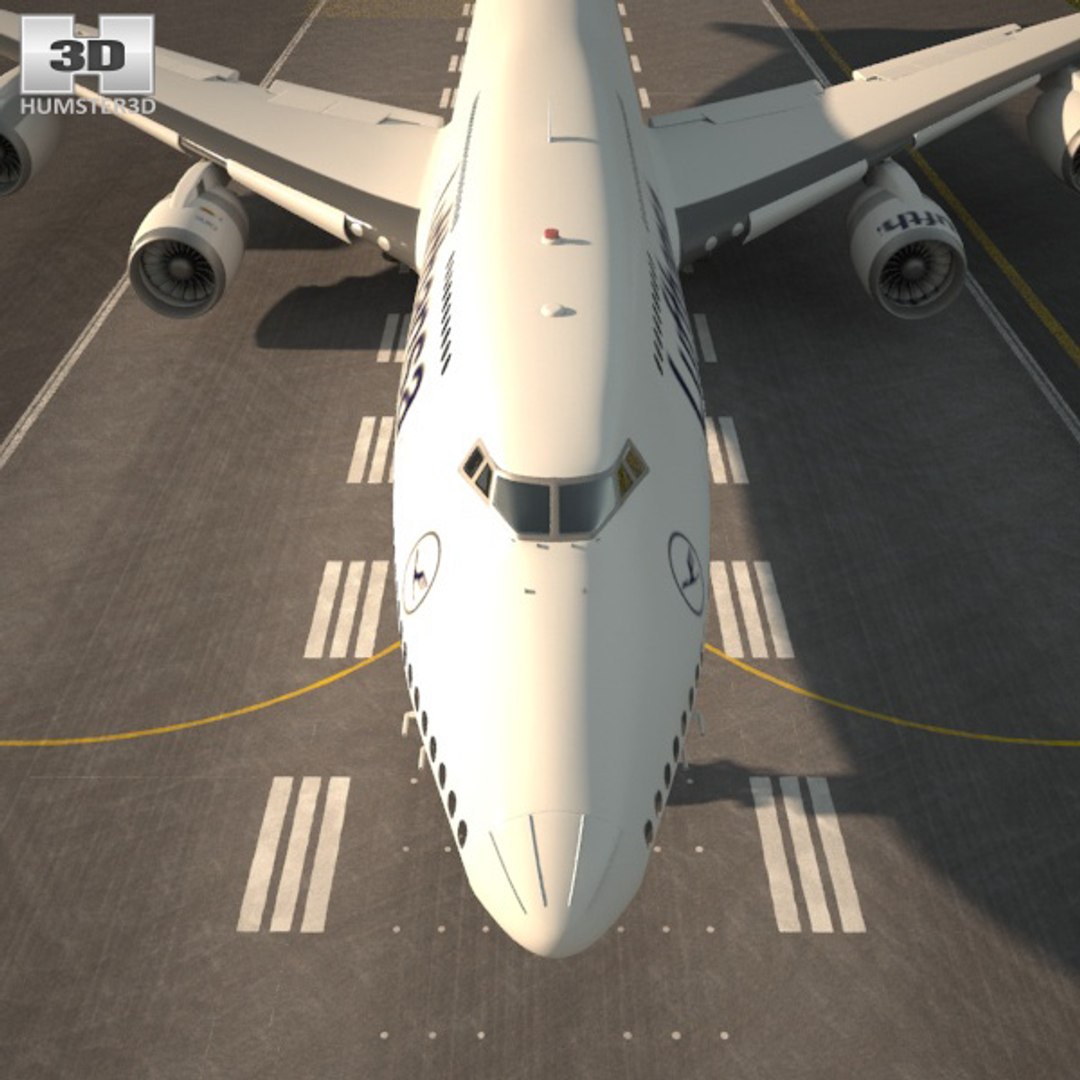 Boeing 747 8i 3D - TurboSquid 1261295