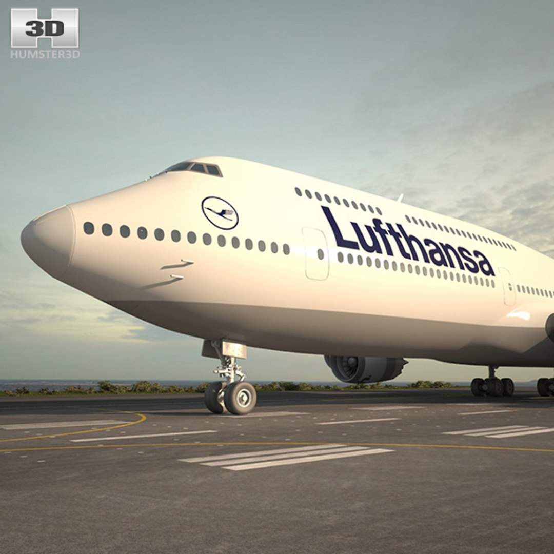 Boeing 747 8i 3D - TurboSquid 1261295