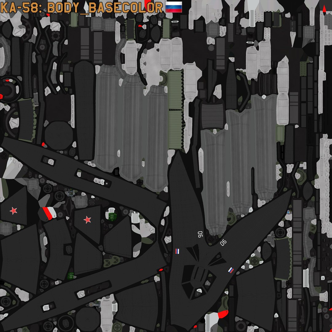 3D Ka-58 Black Ghost Attack Helicopter - TurboSquid 1658595