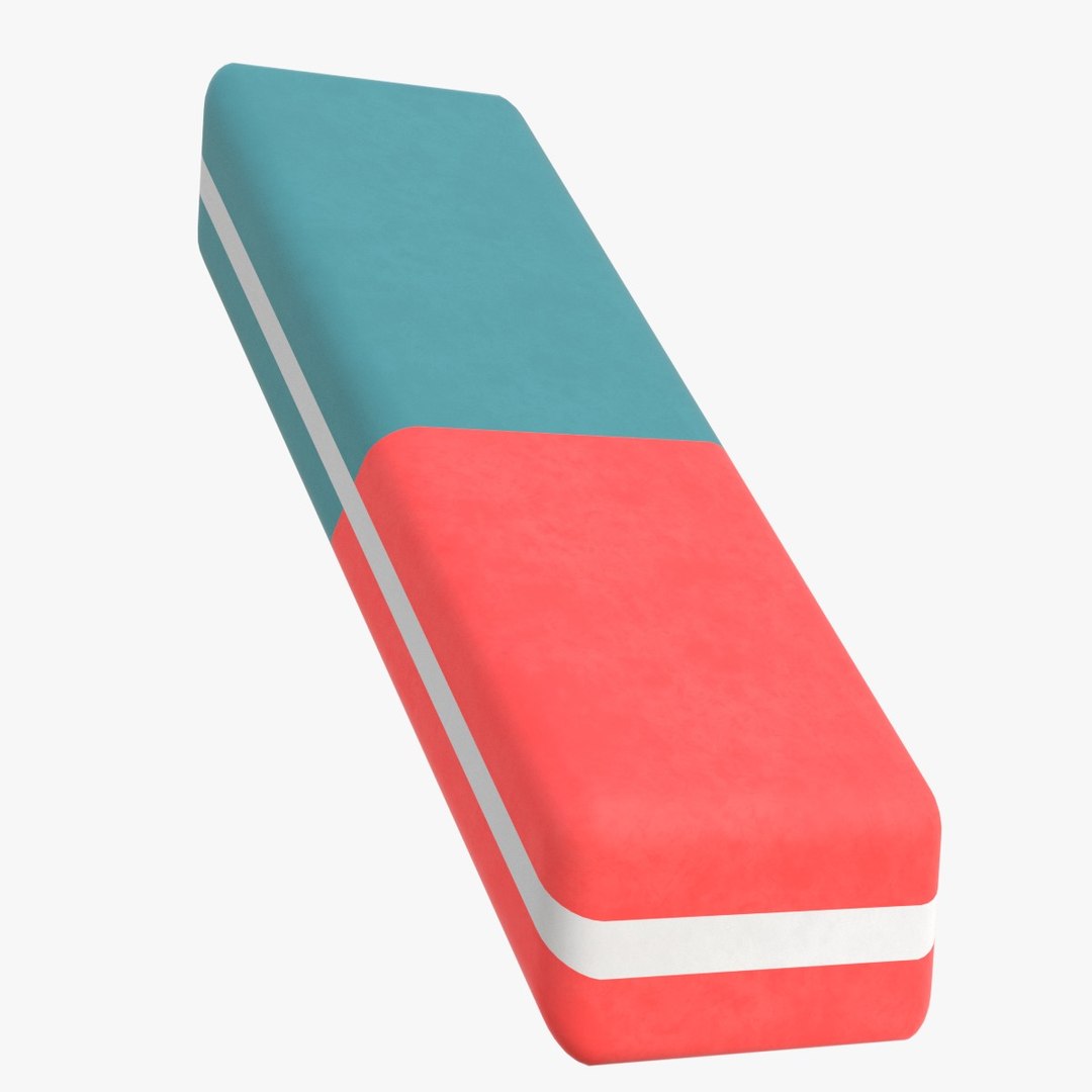 Eraser Ready 3D Model - TurboSquid 1414508