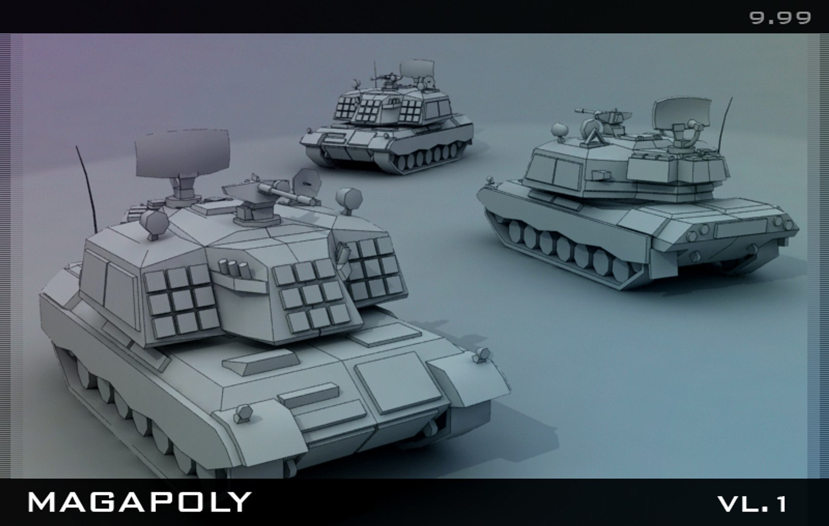 3d Model Set Collection