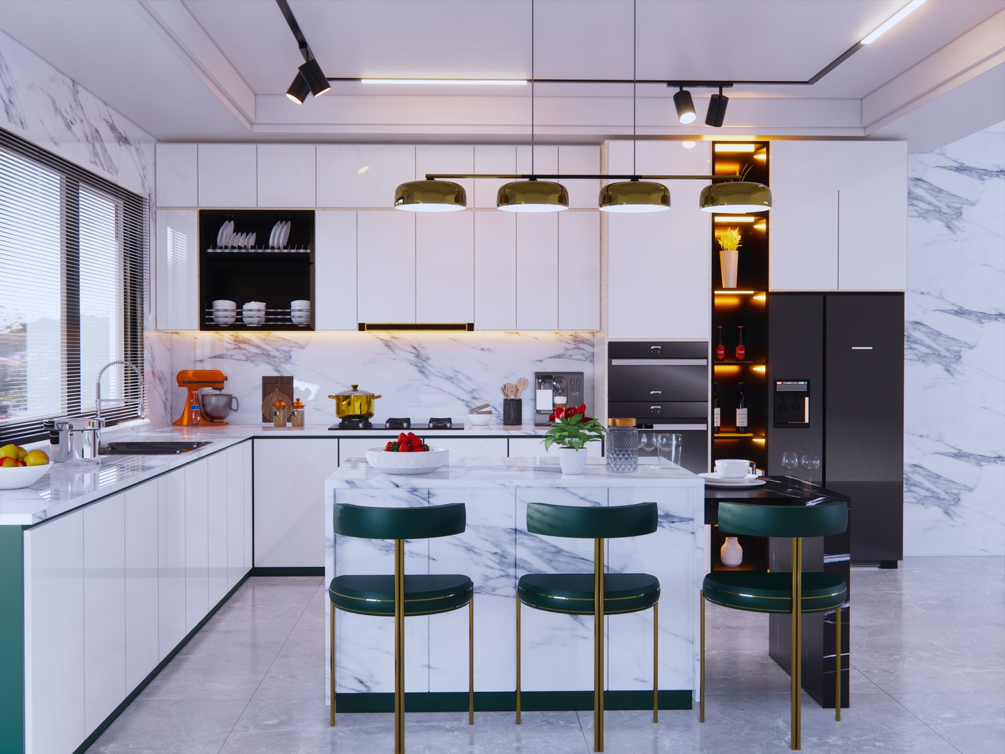 KITCHEN 3D SKP 3D Model - TurboSquid 2030428