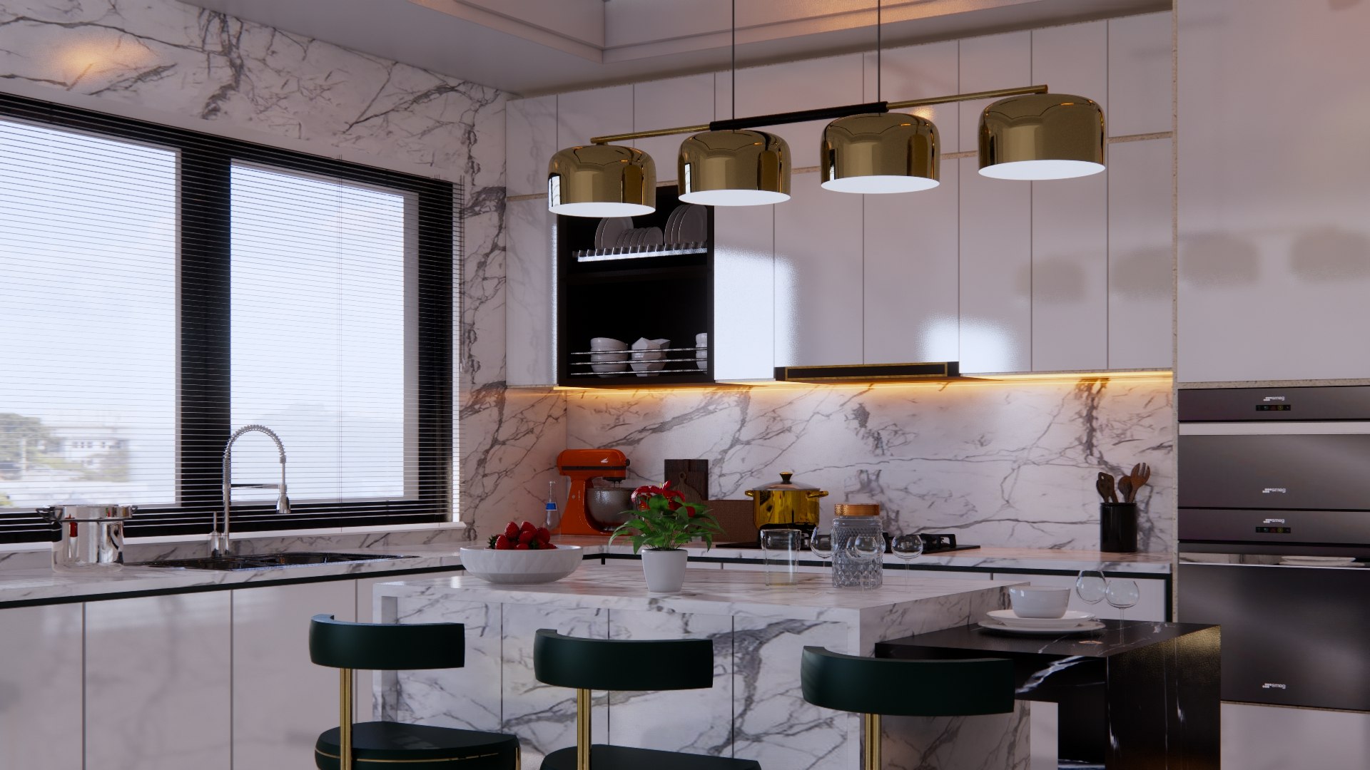 KITCHEN 3D SKP 3D Model - TurboSquid 2030428