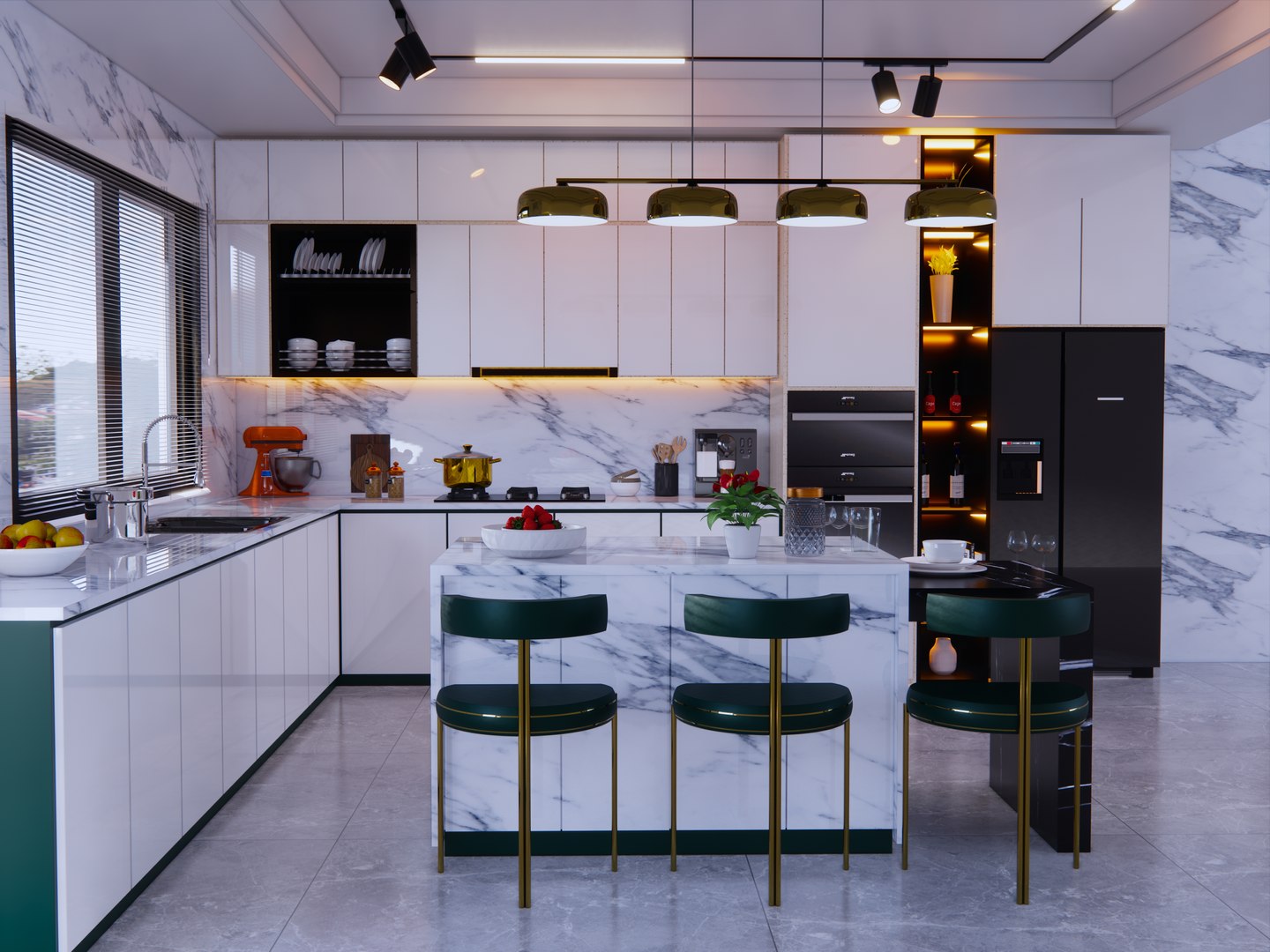 KITCHEN 3D SKP 3D Model - TurboSquid 2030428