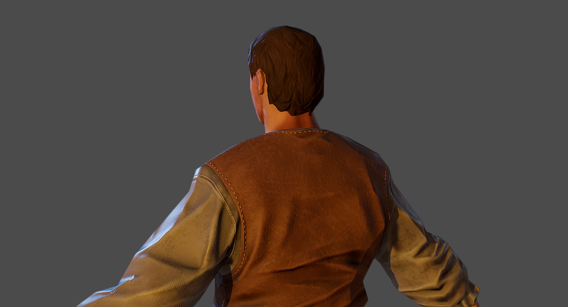 Medieval Peasant 3d Model
