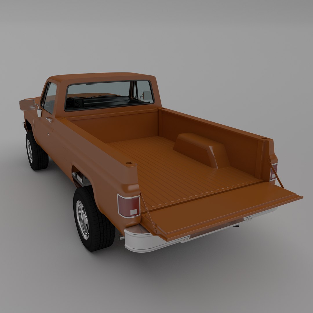 Pick-up 1 3D model - TurboSquid 1510484