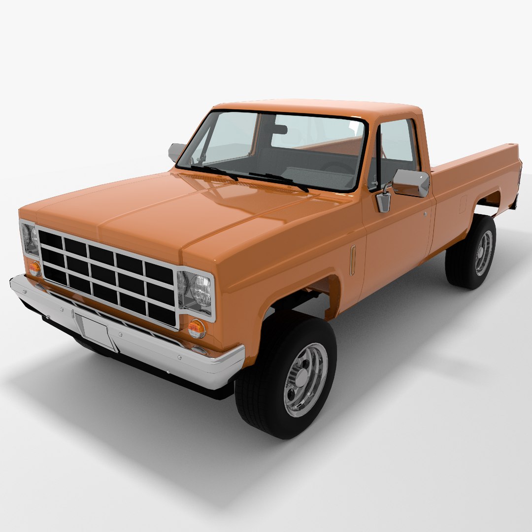 Pick-up 1 3D Model - TurboSquid 1510484