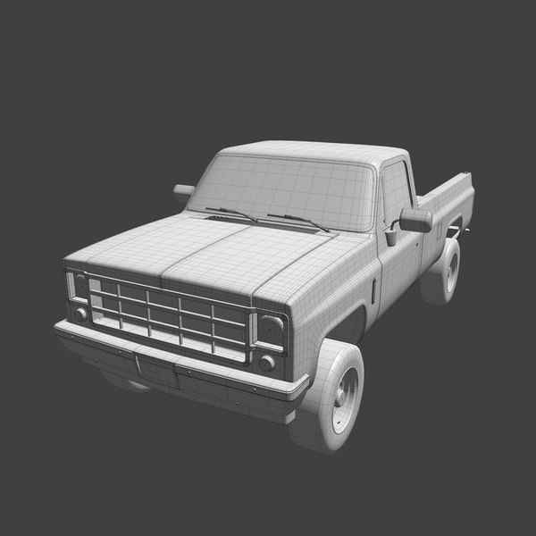 Pick-up 1 3D model - TurboSquid 1510484