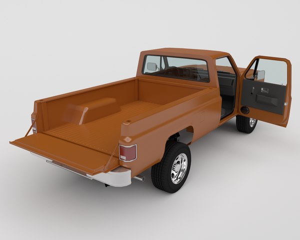 Pick-up 1 3D model - TurboSquid 1510484