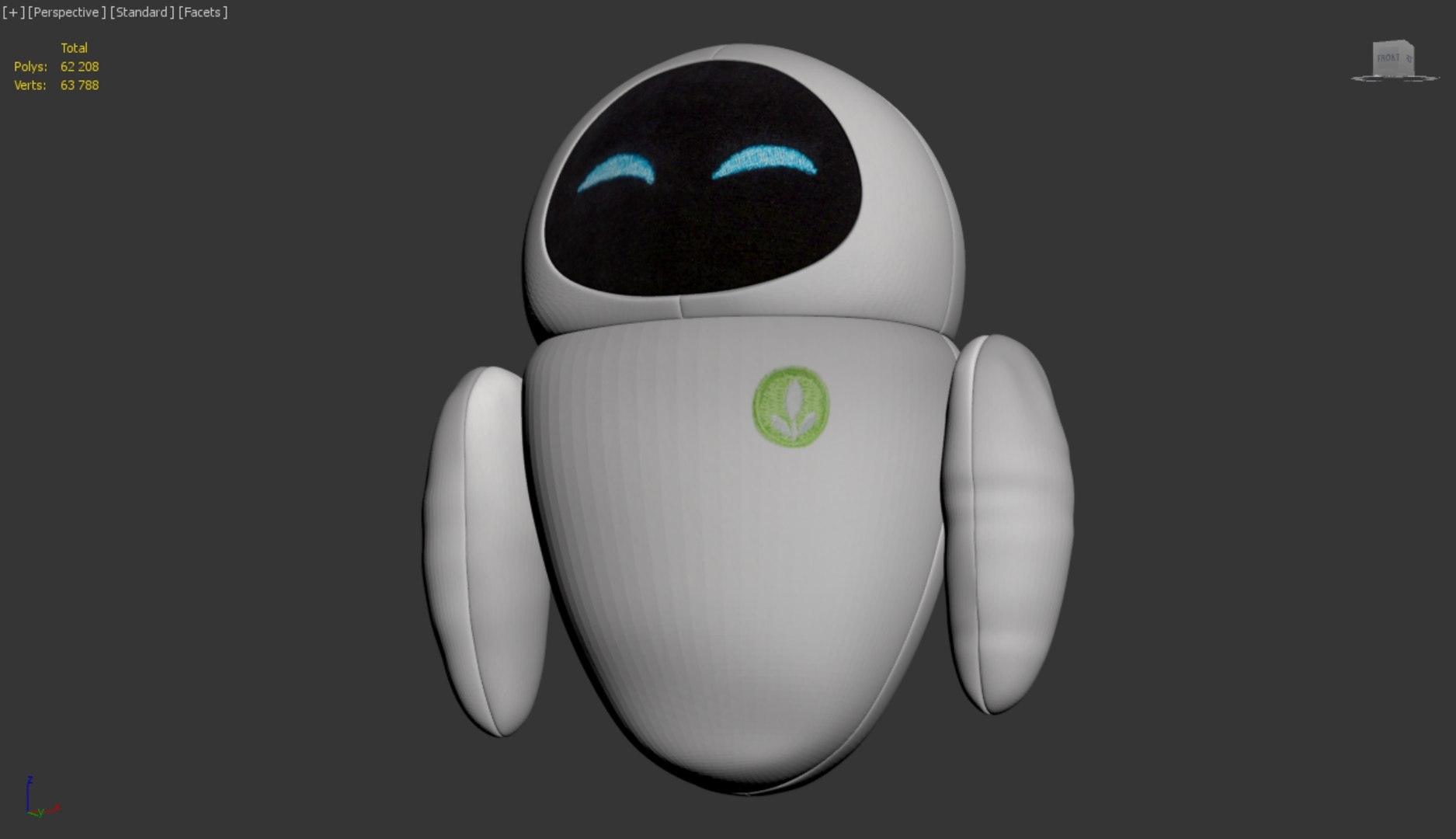 EVE Plush 3D - TurboSquid 1899050