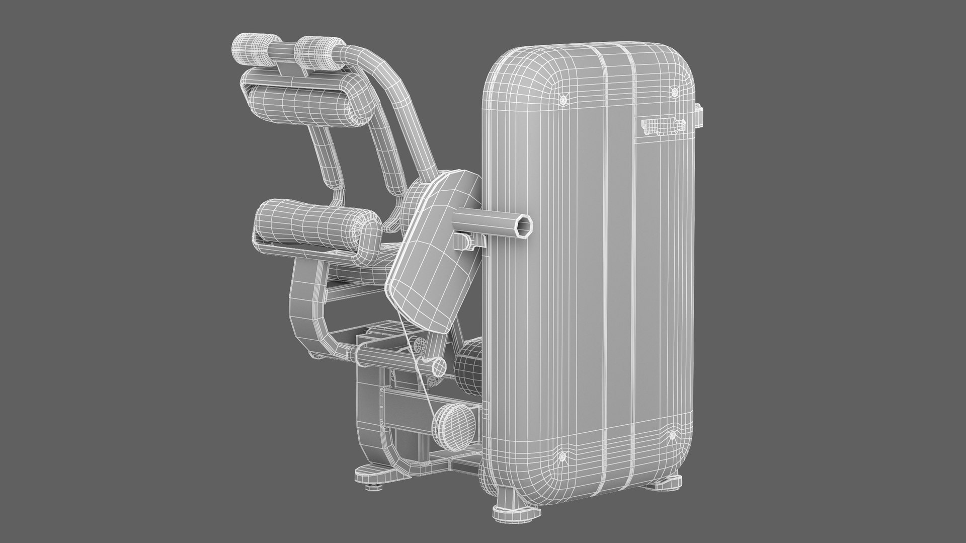 3D Technogym Artis Total Abdominal - TurboSquid 2235949