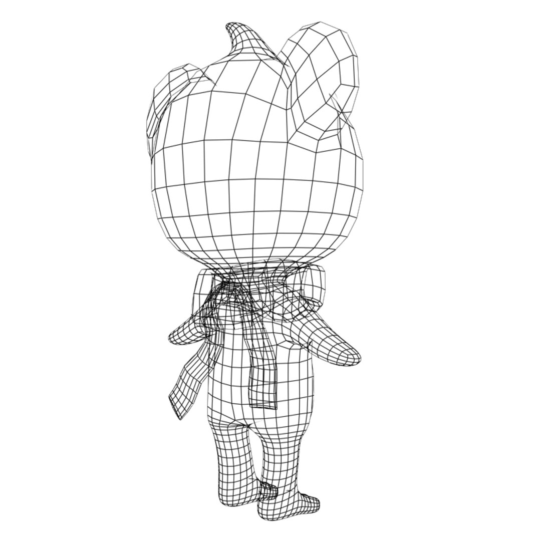 3d max miga mascots