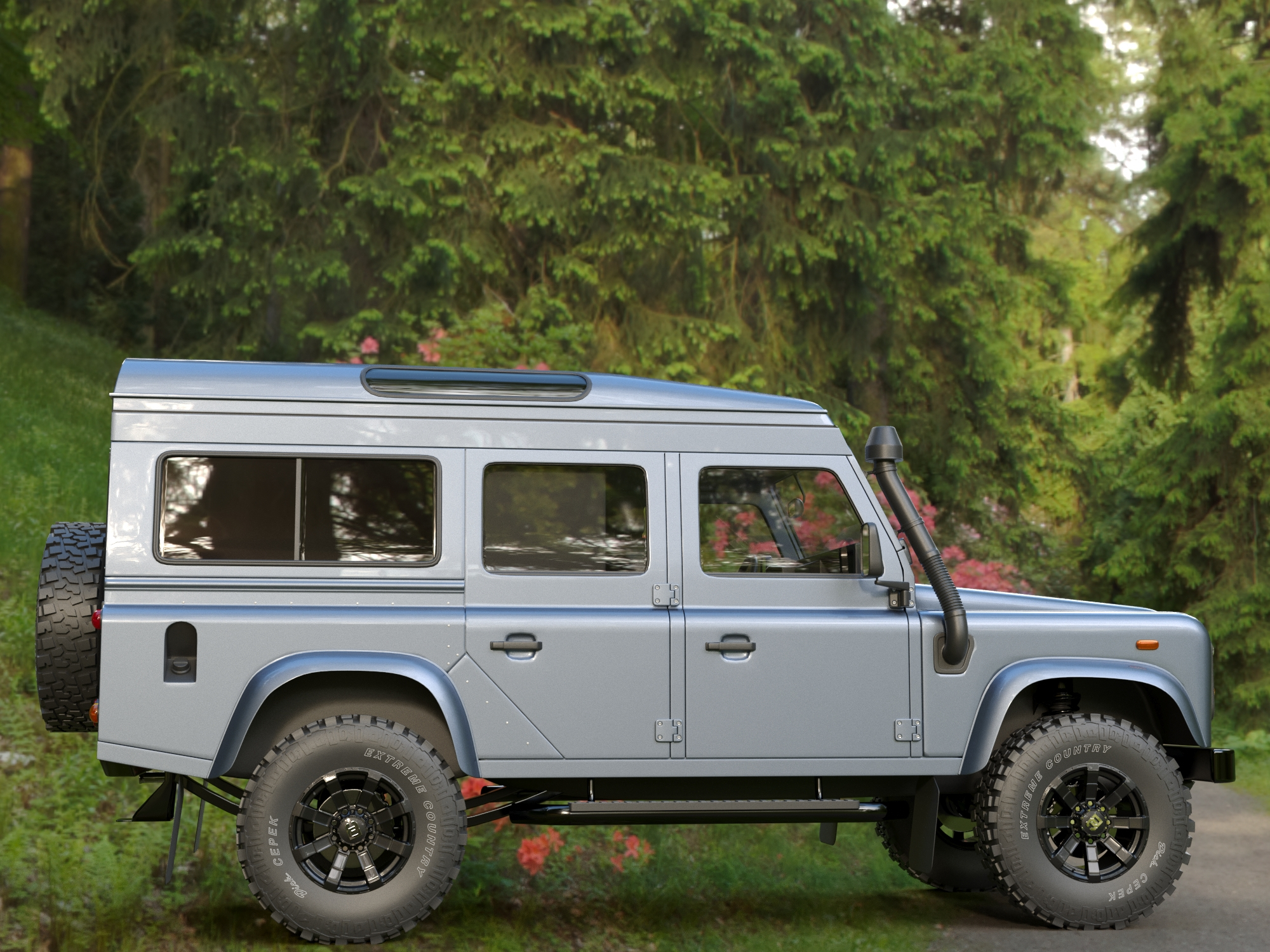 Land rover defender 110 model - TurboSquid 1334054