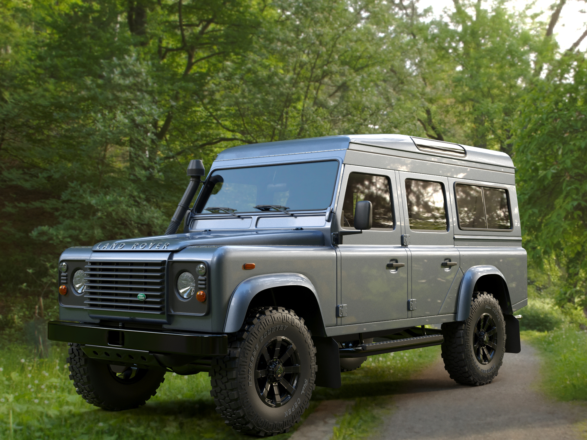 Land rover defender 110 model - TurboSquid 1334054