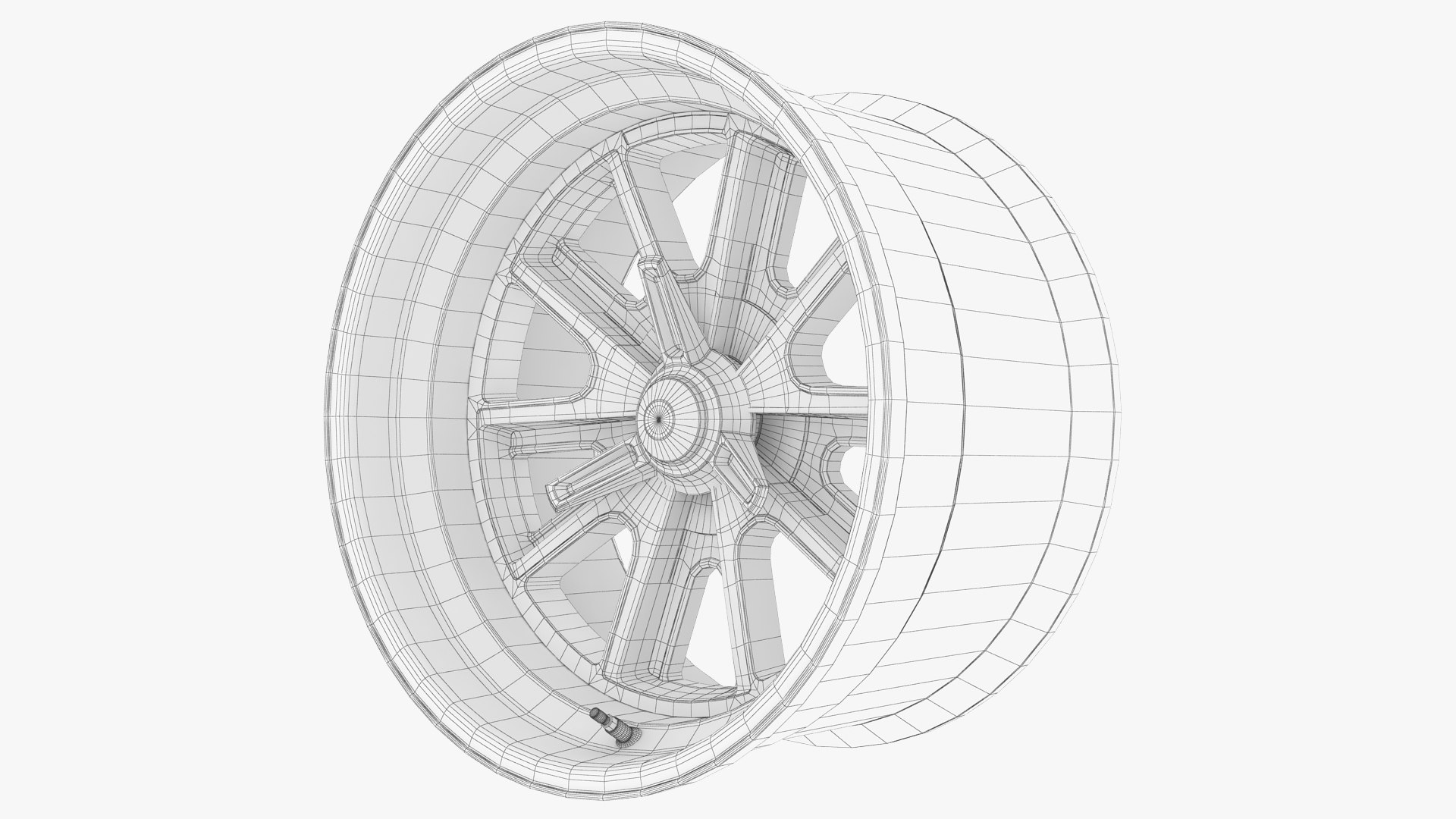 3D Model Wheel Type Halibrand - TurboSquid 1637955