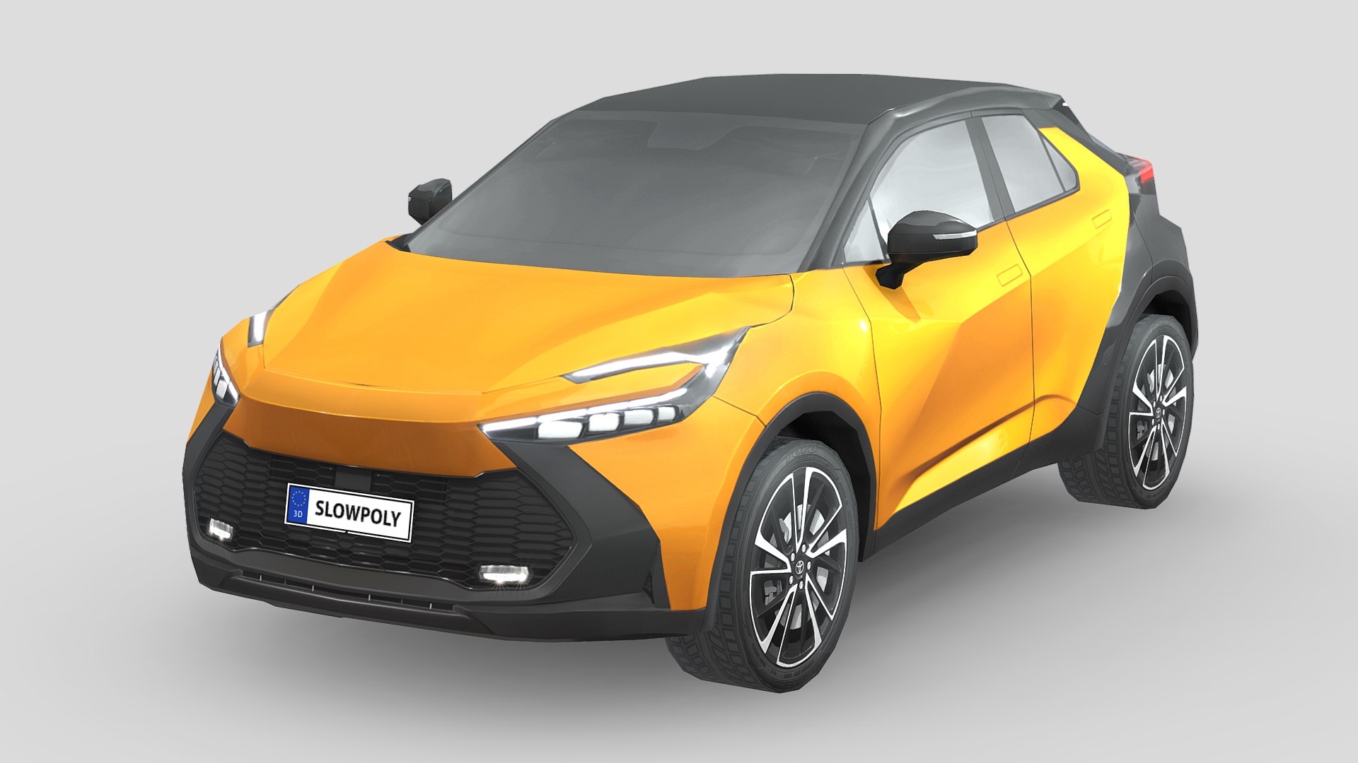 3D Toyota C-HR 2024 Model - TurboSquid 2150499