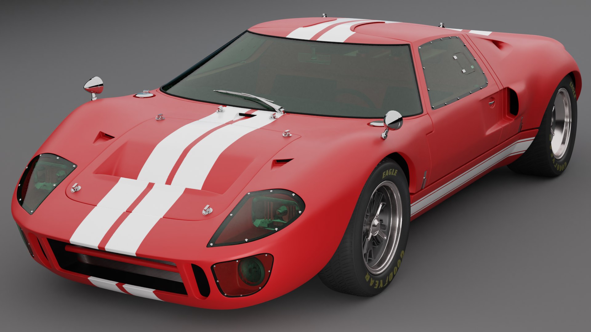 3D Classic Car - TurboSquid 1807130