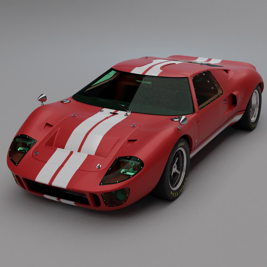 3D Classic Car - TurboSquid 1807130
