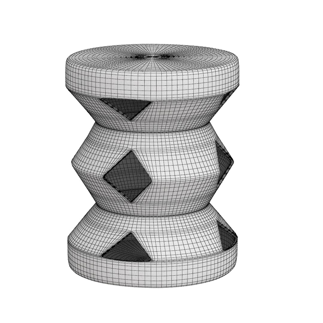 Hollow Zig Zag 3D Model - TurboSquid 1560240